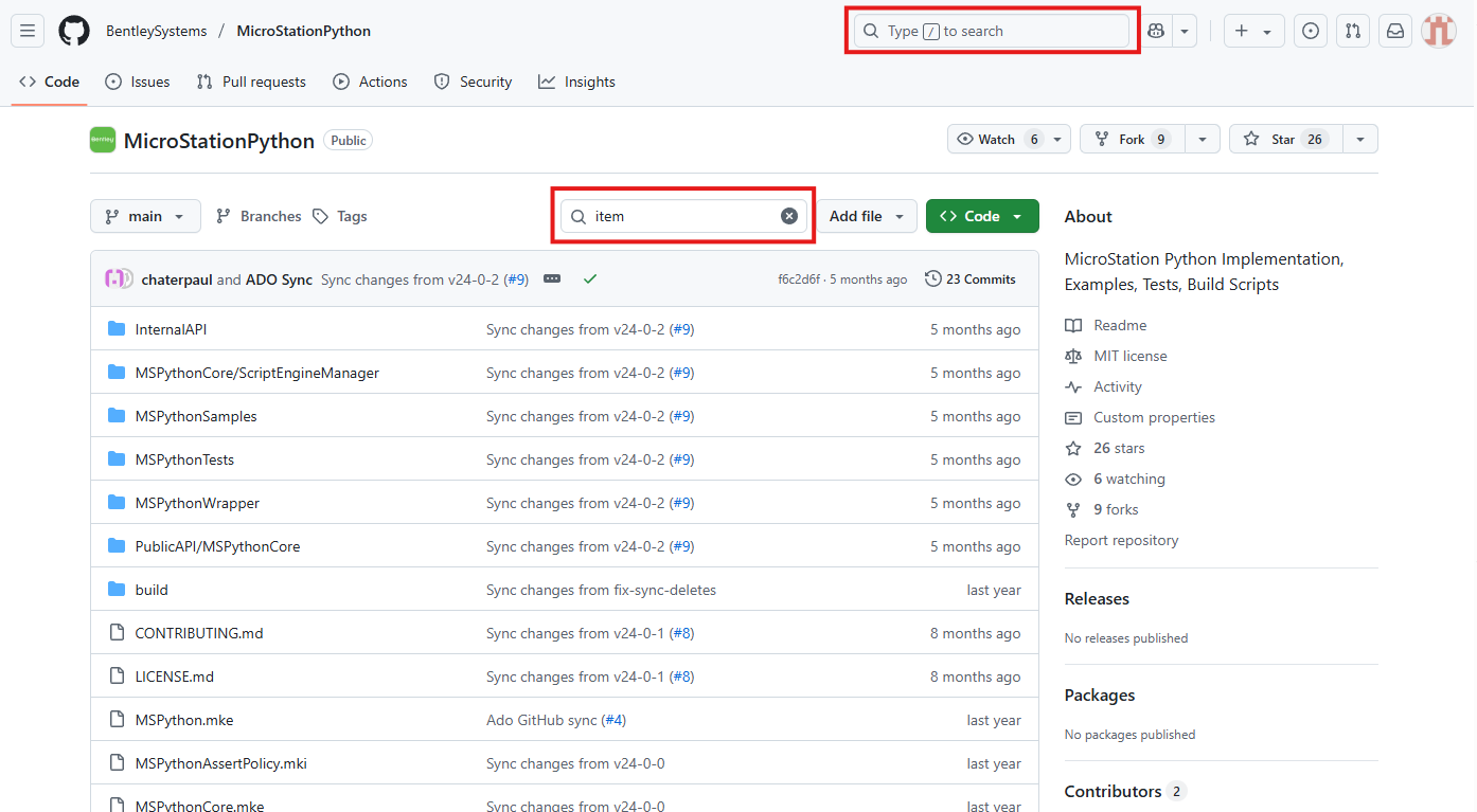 Microstation - Github And The Microstation Python Repository - Communities
