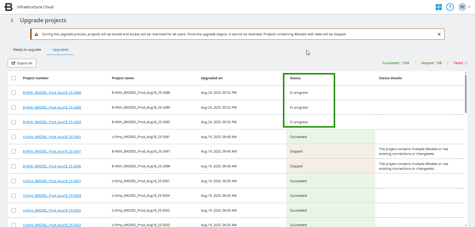Bentley Infrastructure Cloud - ProjectWise 365 Upgrade to ...