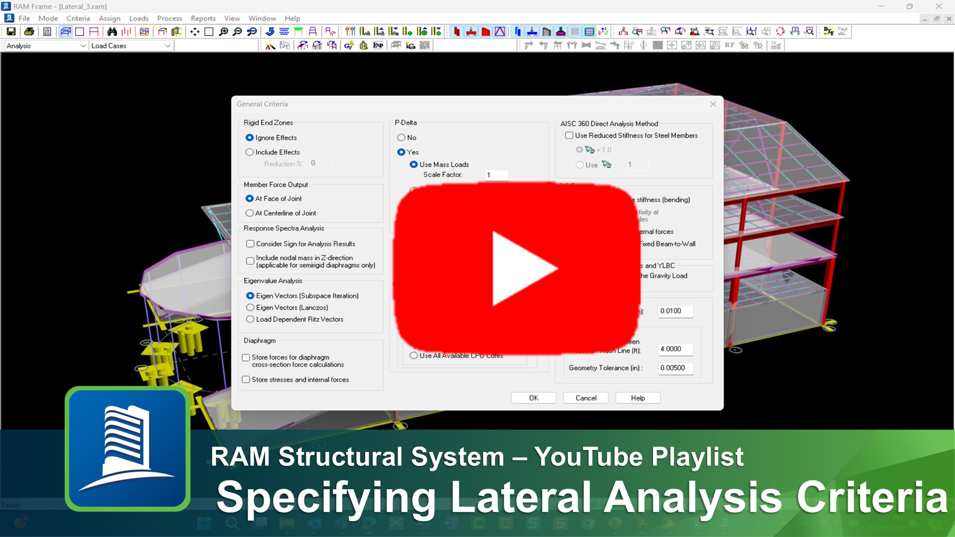 RAM | STAAD | ADINA - Designing Concrete Buildings in RAM Structural ...