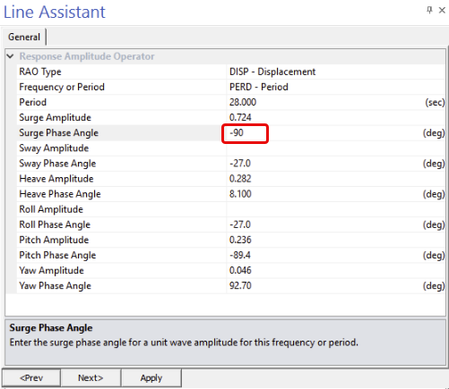 MAXSURF | MOSES | SACS - Input defined in Datagen not reflected in ...