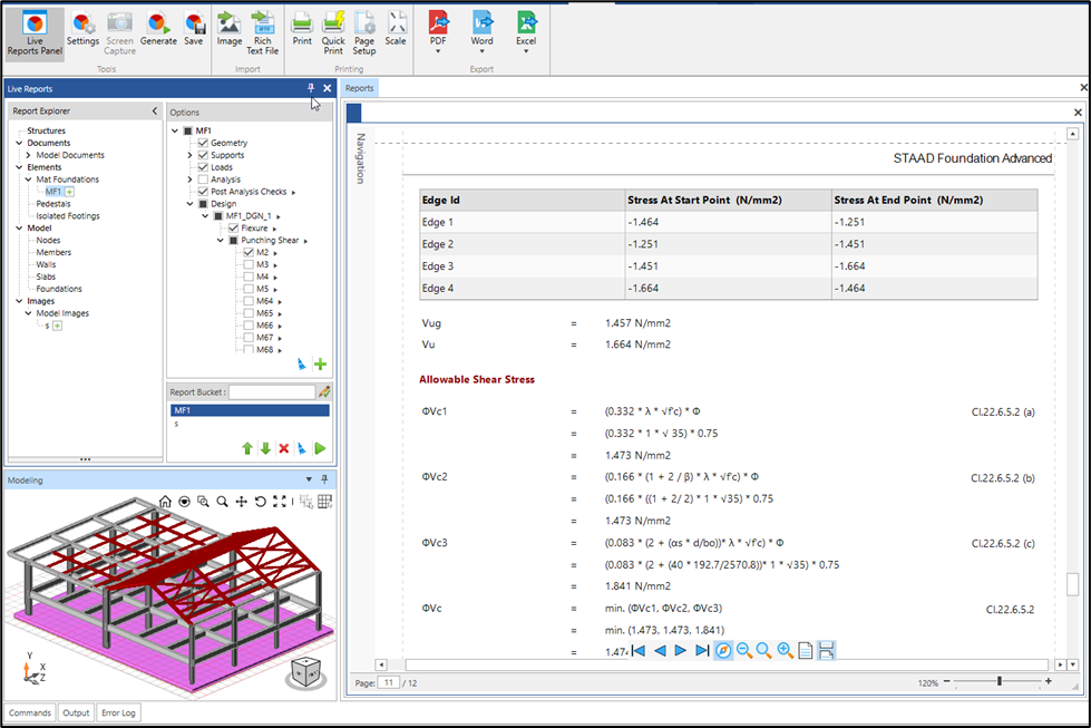 RAM | STAAD | ADINA - Key Features: STAAD Foundation Advanced 2024 ...