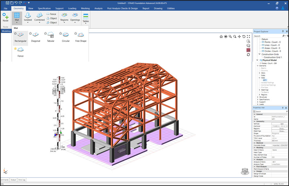 RAM | STAAD | ADINA - Key Features: STAAD Foundation Advanced 2024 - Communities