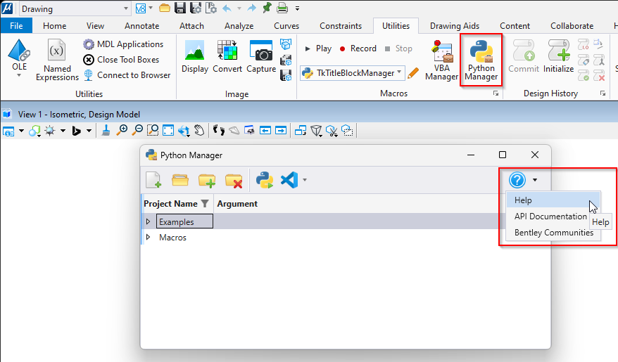 MicroStation - About the Python Project - Communities