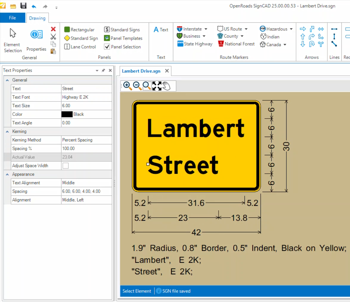 OpenRoads | OpenSite - Edit Text - Communities