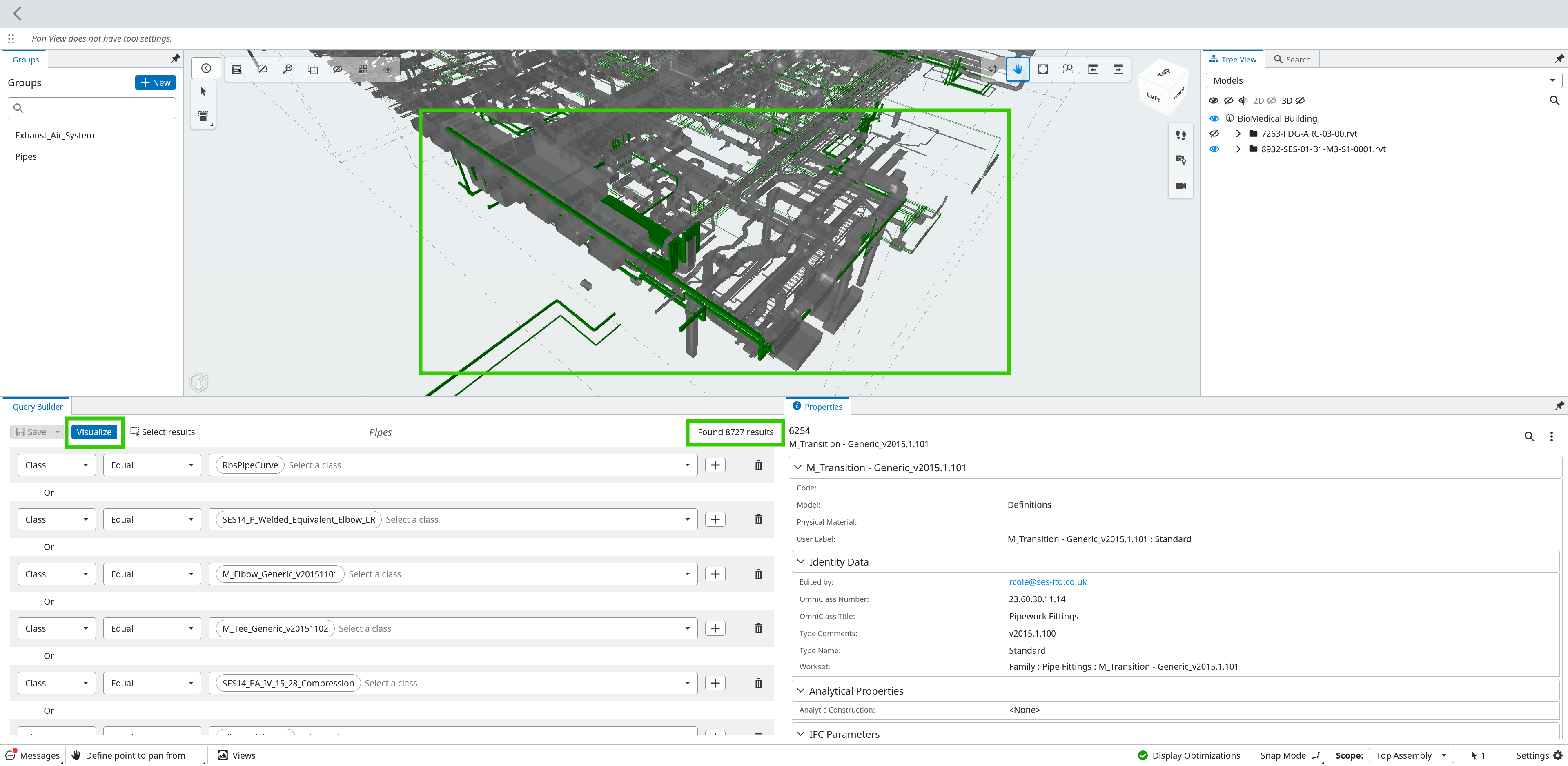 Bentley Infrastructure Cloud - Creating and Managing Groups in Clash ...